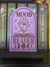 Mood Reader Bookshelf Sign – Weathers World